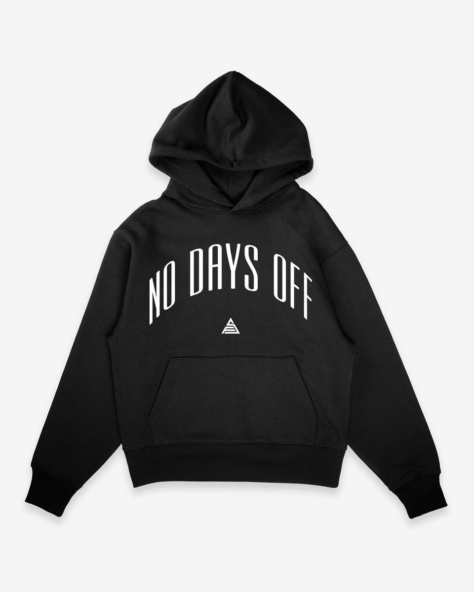 'No Days Off' Oversized Hoodie – asidefitness